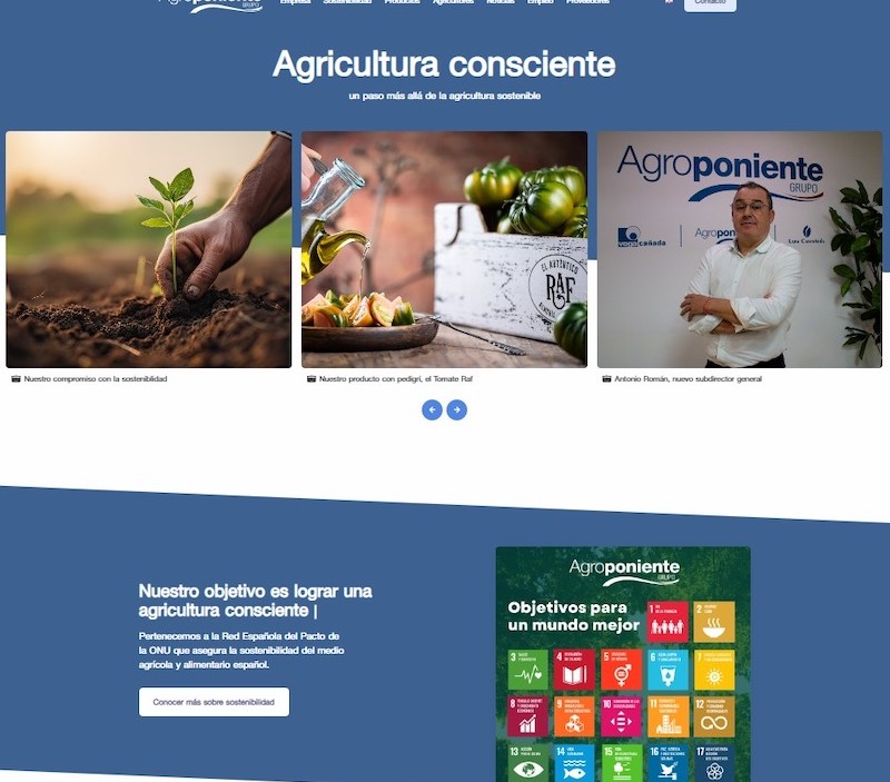 Agroponiente lanza su nueva web, con más potencia de contenidos » FyH ...